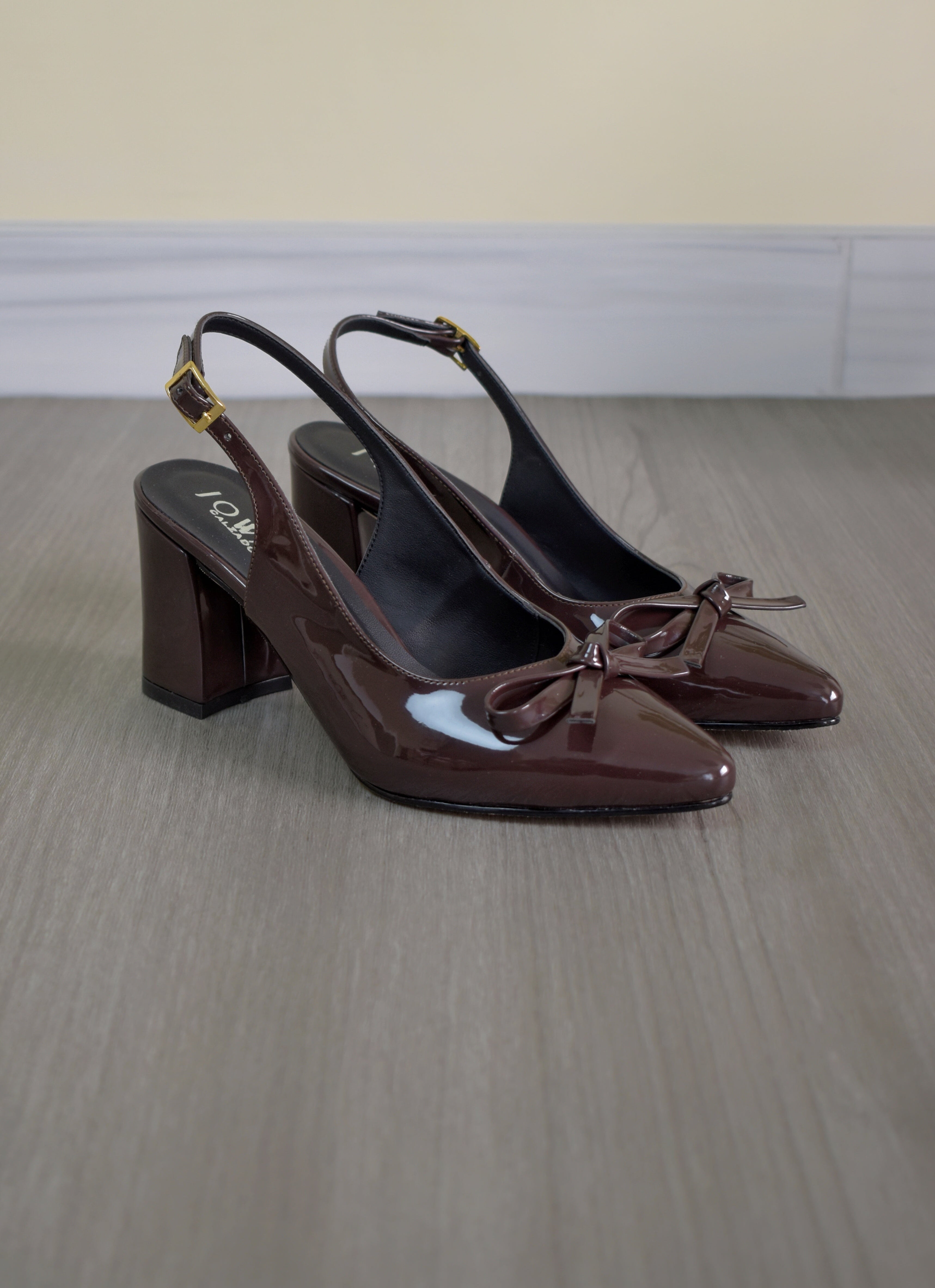 Stilettos RACHEL chocolate Taco 7C – JOWAR CALZADOS